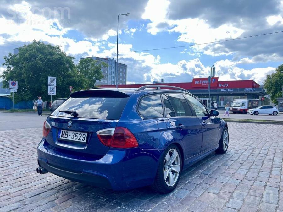 Blue BMW 320 2006 in Riga, with an engine capacity of 2.00 L and mileage of 390 thousand km for 1300 €, photo 11 on AUTOMOTO.COM.LV