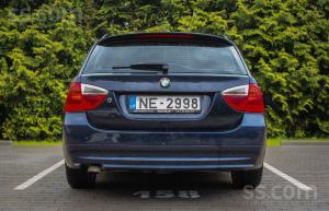 Blue BMW 320 2006 in Riga, with an engine capacity of 2.00 L and mileage of 358 thousand km for 2550 €, photo 7 on AUTOMOTO.COM.LV