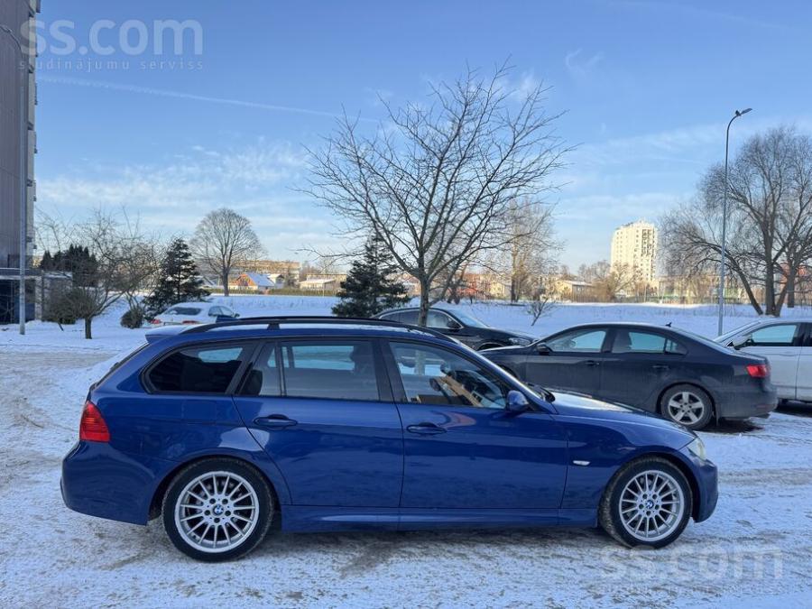 Blue BMW 320 2006 in Riga, with an engine capacity of 2.00 L and mileage of 324 thousand km for 4490 €, photo 2 on AUTOMOTO.COM.LV