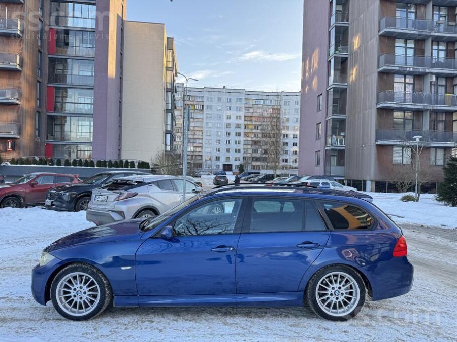 Blue BMW 320 2006 in Riga, with an engine capacity of 2.00 L and mileage of 324 thousand km for 4490 €, photo 3 on AUTOMOTO.COM.LV