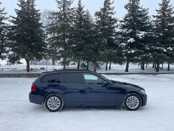 Blue BMW 320 2006 in Kedainiai, with an engine capacity of 2.00 L and mileage of 329 thousand km for 3650 €, photo 1 on AUTOMOTO.COM.LV