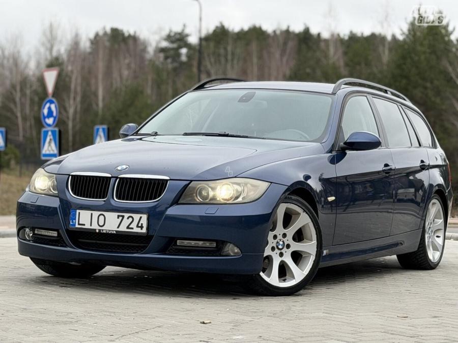 Blue BMW 320 2006 in Vilnius, with an engine capacity of 2.00 L and mileage of 282 thousand km for 2100 €, photo 1 on AUTOMOTO.COM.LV