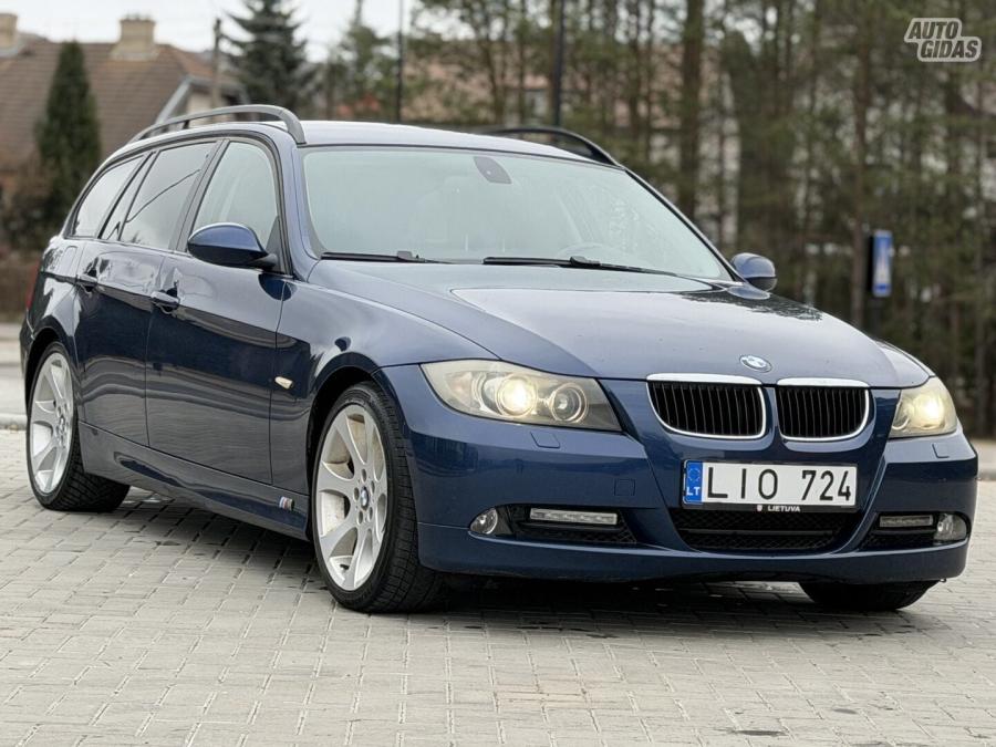 Blue BMW 320 2006 in Vilnius, with an engine capacity of 2.00 L and mileage of 282 thousand km for 2100 €, photo 3 on AUTOMOTO.COM.LV