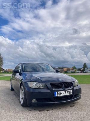 Blue BMW 320 2006 in Riga, with an engine capacity of 2.00 L and mileage of 374 thousand km for 3300 €, photo  on AUTOMOTO.COM.LV