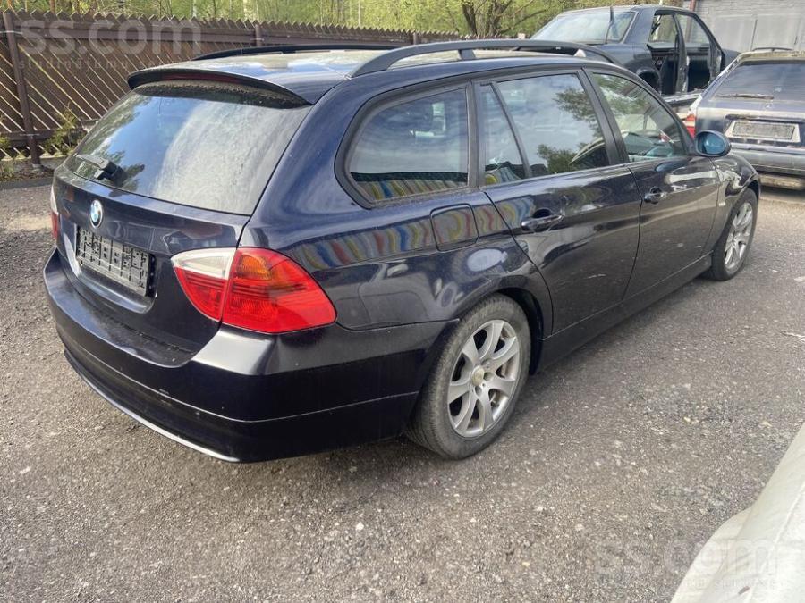 Blue BMW 320 2006 in Riga, with an engine capacity of 2.00 L and mileage of 0 thousand km for 3499 €, photo 4 on AUTOMOTO.COM.LV