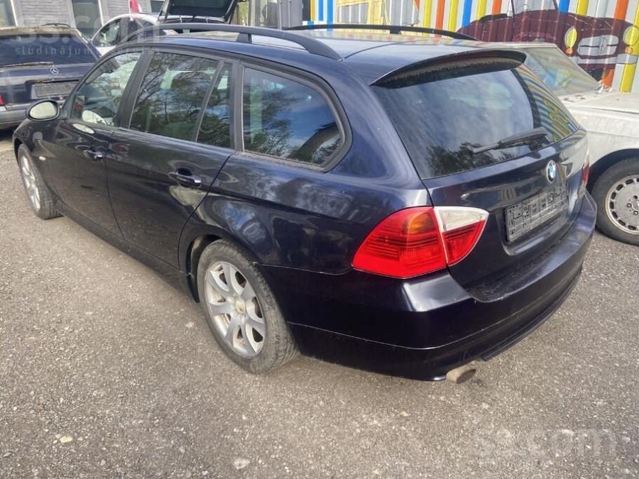 Blue BMW 320 2006 in Riga, with an engine capacity of 2.00 L and mileage of 0 thousand km for 3499 €, photo 5 on AUTOMOTO.COM.LV