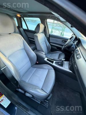 Blue BMW 320 2006 in Riga, with an engine capacity of 2.00 L and mileage of 0 thousand km for 3499 €, photo 9 on AUTOMOTO.COM.LV