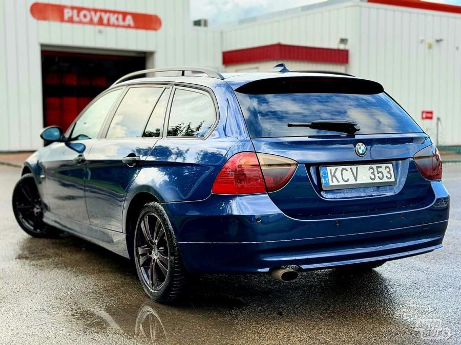 Blue BMW 320 2006 in Kaunas, with an engine capacity of 2.00 L and mileage of 367 thousand km for 2650 €, photo 19 on AUTOMOTO.COM.LV