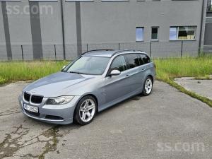 Blue BMW 320 2006 in Riga, with an engine capacity of 2.00 L and mileage of 361 thousand km for 3700 €, photo 4 on AUTOMOTO.COM.LV