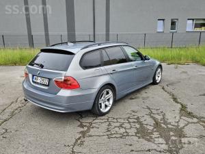 Blue BMW 320 2006 in Riga, with an engine capacity of 2.00 L and mileage of 361 thousand km for 3700 €, photo 9 on AUTOMOTO.COM.LV