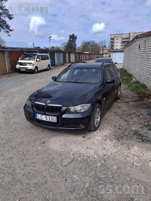 Blue BMW 320 2006 in Riga, with an engine capacity of 2.00 L and mileage of 388 thousand km for 2430 €, photo  on AUTOMOTO.COM.LV