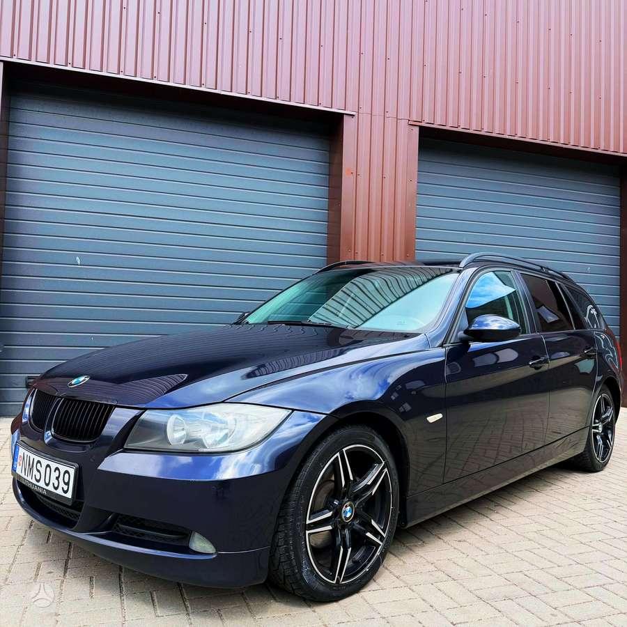 Blue BMW 320 2006 in Kaisiadorys, with an engine capacity of 2.00 L and mileage of 327 thousand km for 3550 €, photo 1 on AUTOMOTO.COM.LV