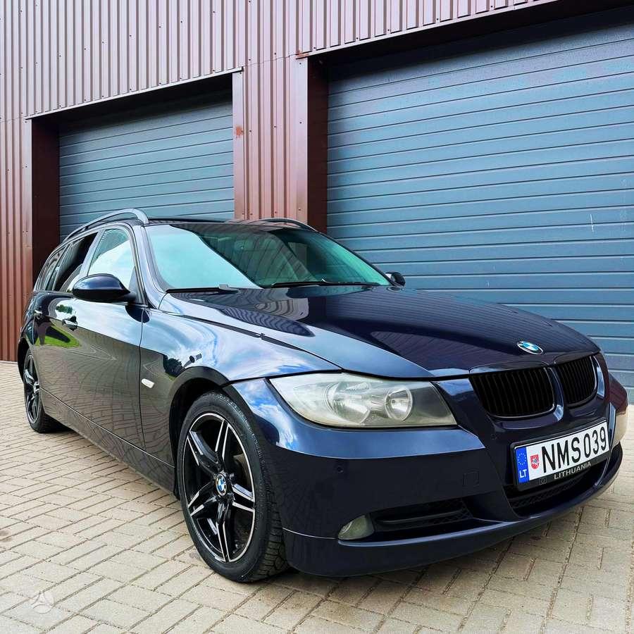 Blue BMW 320 2006 in Kaisiadorys, with an engine capacity of 2.00 L and mileage of 327 thousand km for 3550 €, photo 3 on AUTOMOTO.COM.LV
