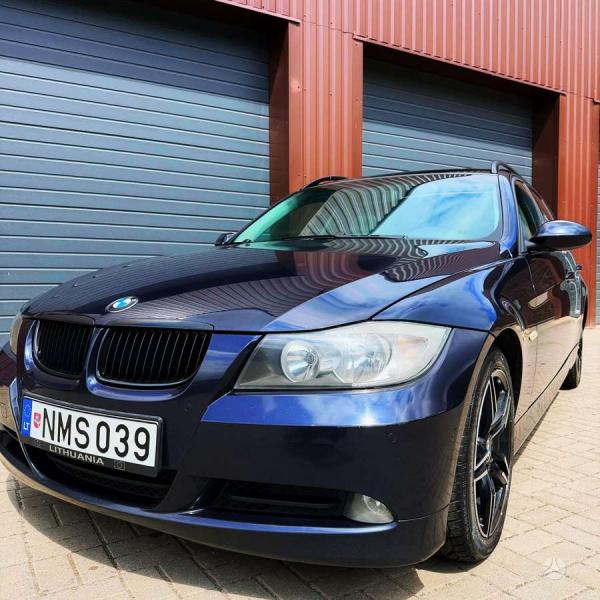 Blue BMW 320 2006 in Kaisiadorys, with an engine capacity of 2.00 L and mileage of 327 thousand km for 3550 €, photo 5 on AUTOMOTO.COM.LV