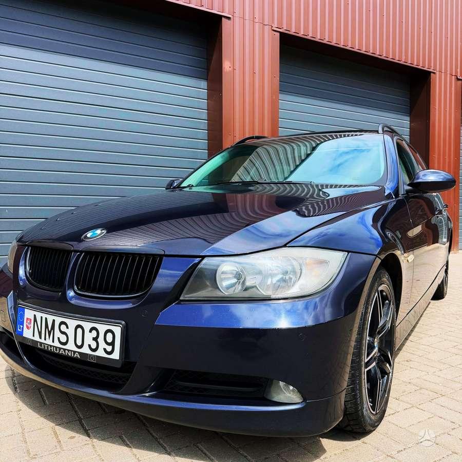 Blue BMW 320 2006 in Kaisiadorys, with an engine capacity of 2.00 L and mileage of 327 thousand km for 3550 €, photo 6 on AUTOMOTO.COM.LV