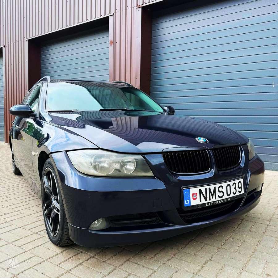 Blue BMW 320 2006 in Kaisiadorys, with an engine capacity of 2.00 L and mileage of 327 thousand km for 3550 €, photo 7 on AUTOMOTO.COM.LV