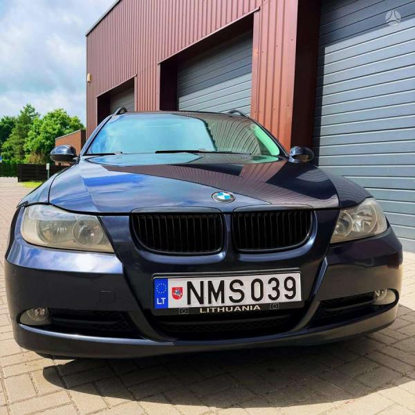 Blue BMW 320 2006 in Kaisiadorys, with an engine capacity of 2.00 L and mileage of 327 thousand km for 3550 €, photo 7 on AUTOMOTO.COM.LV
