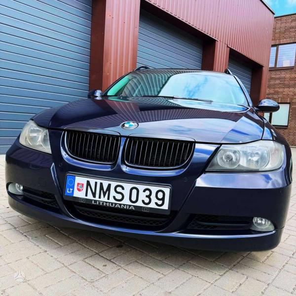 Blue BMW 320 2006 in Kaisiadorys, with an engine capacity of 2.00 L and mileage of 327 thousand km for 3550 €, photo 8 on AUTOMOTO.COM.LV