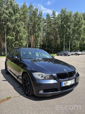 Blue BMW 320 2006 in Ogre, with an engine capacity of 2.00 L and mileage of 321 thousand km for 3200 €, photo  on AUTOMOTO.COM.LV