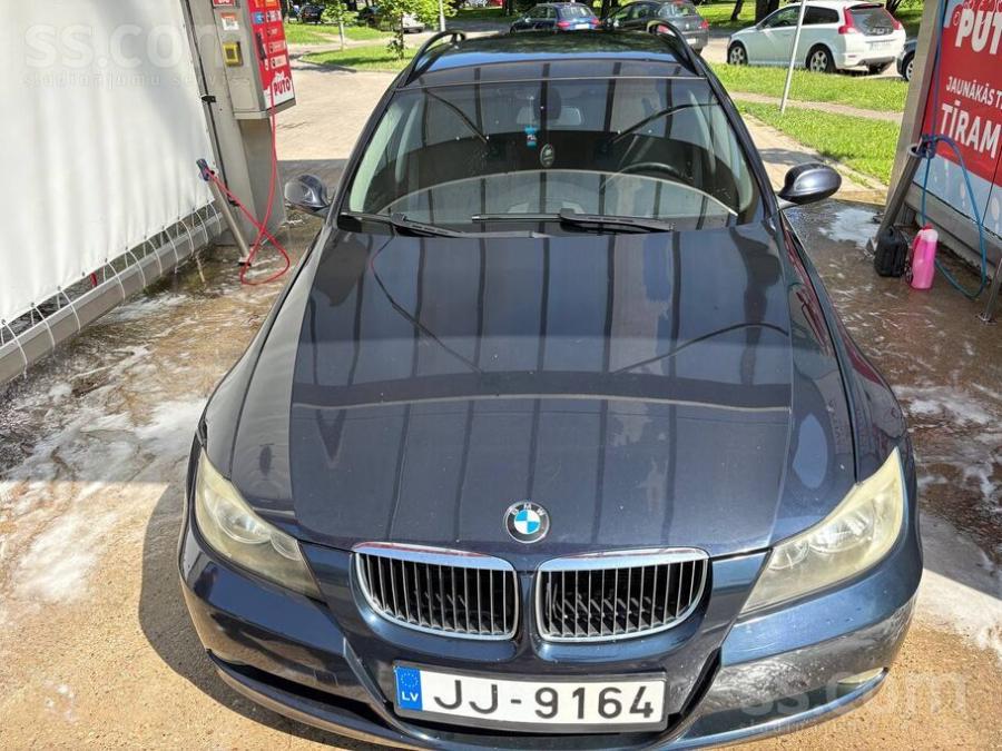 Blue BMW 320 2006 in Riga, with an engine capacity of 2.00 L and mileage of 283 thousand km for 2600 €, photo 1 on AUTOMOTO.COM.LV
