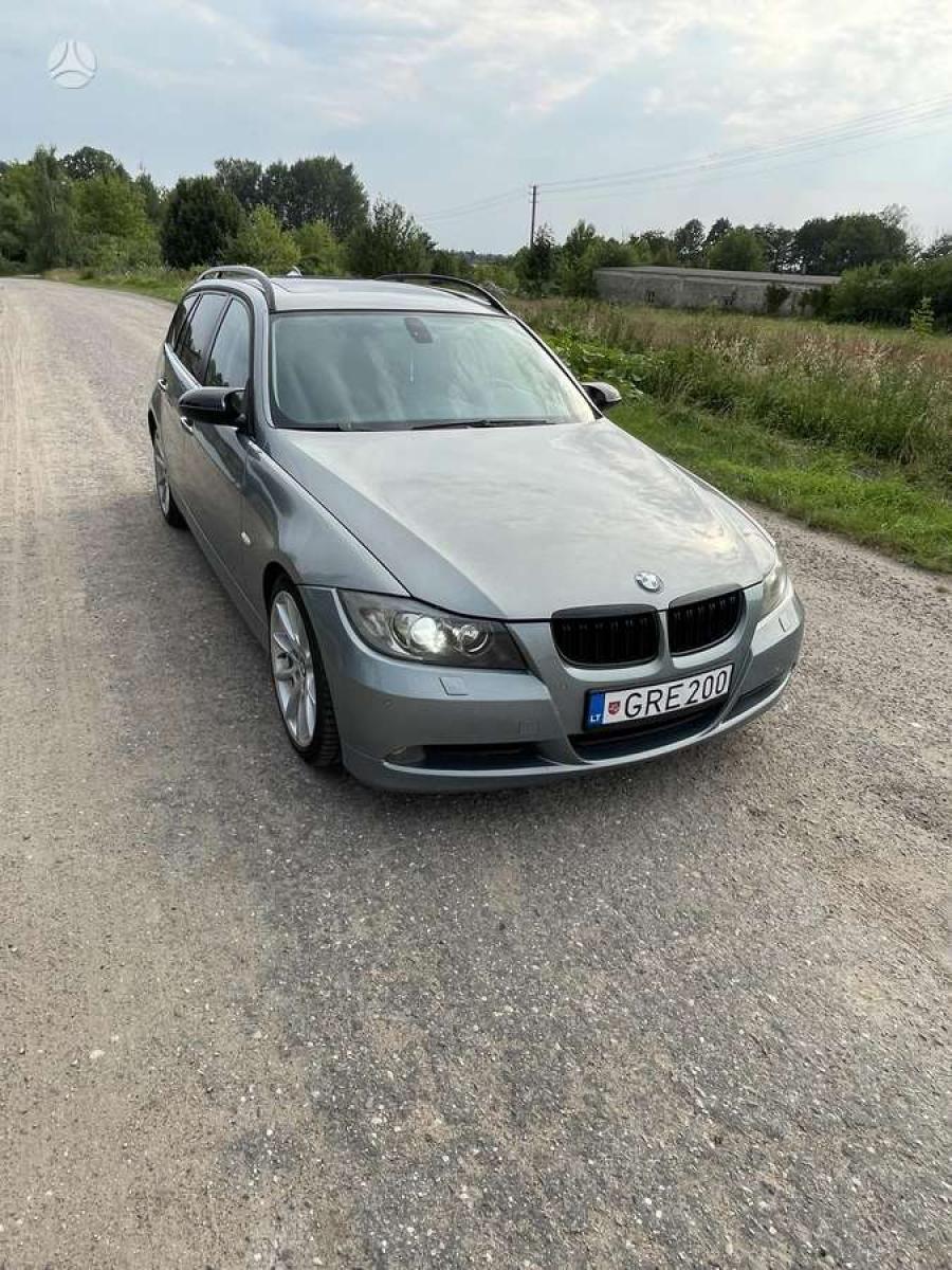 Blue BMW 320 2006 in Vilkaviskis, with an engine capacity of 2.00 L and mileage of 430 thousand km for 2850 €, photo 8 on AUTOMOTO.COM.LV