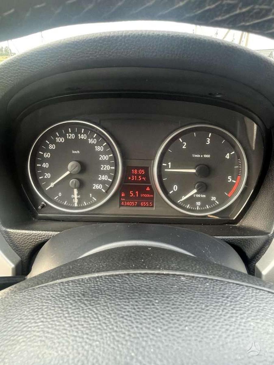 Blue BMW 320 2006 in Vilkaviskis, with an engine capacity of 2.00 L and mileage of 430 thousand km for 2850 €, photo 15 on AUTOMOTO.COM.LV