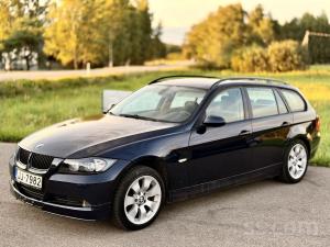 Blue BMW 320 2006 in Ogre, with an engine capacity of 2.00 L and mileage of 223 thousand km for 2850 €, photo 3 on AUTOMOTO.COM.LV