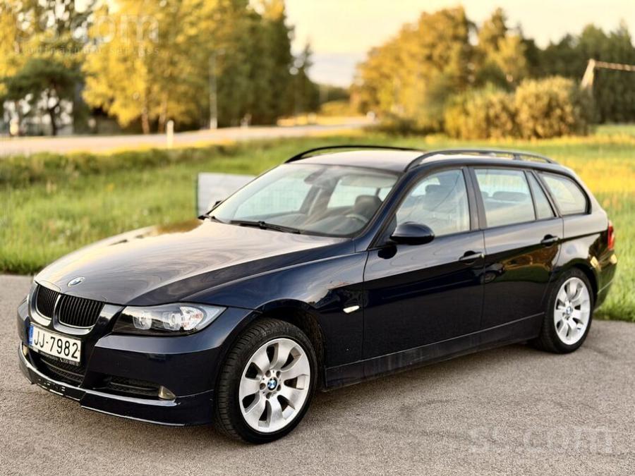Blue BMW 320 2006 in Ogre, with an engine capacity of 2.00 L and mileage of 223 thousand km for 2850 €, photo 3 on AUTOMOTO.COM.LV