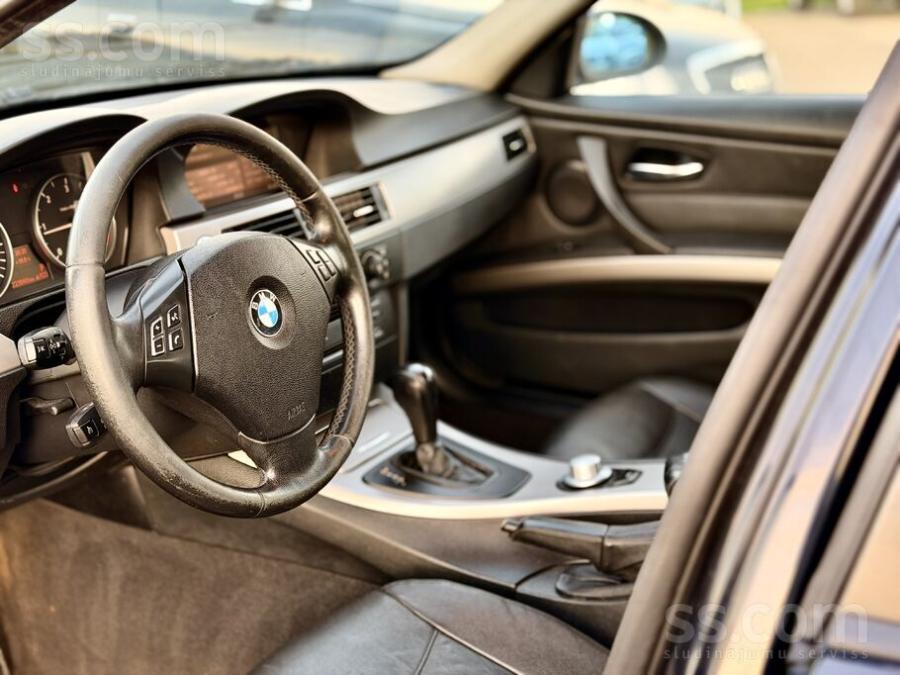Blue BMW 320 2006 in Ogre, with an engine capacity of 2.00 L and mileage of 223 thousand km for 2850 €, photo 6 on AUTOMOTO.COM.LV