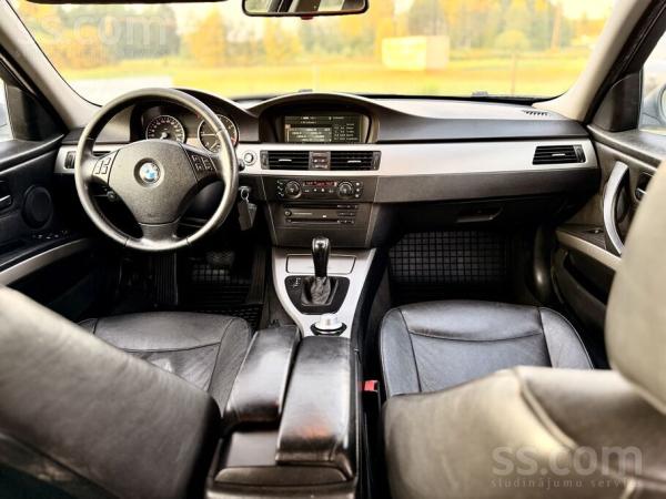 Blue BMW 320 2006 in Ogre, with an engine capacity of 2.00 L and mileage of 223 thousand km for 2850 €, photo 6 on AUTOMOTO.COM.LV