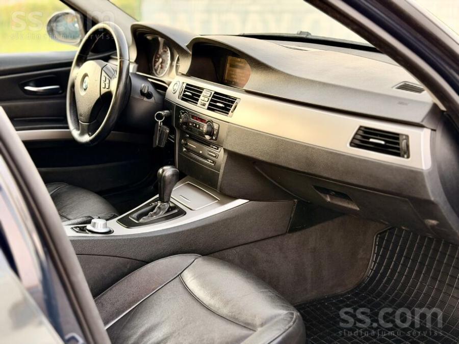 Blue BMW 320 2006 in Ogre, with an engine capacity of 2.00 L and mileage of 223 thousand km for 2850 €, photo 8 on AUTOMOTO.COM.LV