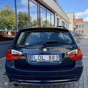 Blue BMW 320 2006 in Kaisiadorys, with an engine capacity of 2.00 L and mileage of 460 thousand km for 1950 €, photo 12 on AUTOMOTO.COM.LV