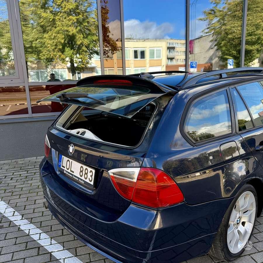 Blue BMW 320 2006 in Kaisiadorys, with an engine capacity of 2.00 L and mileage of 460 thousand km for 1950 €, photo 13 on AUTOMOTO.COM.LV