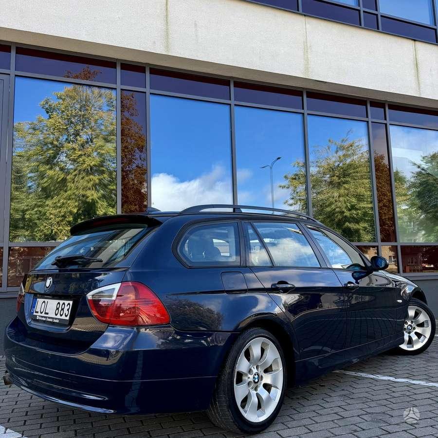 Blue BMW 320 2006 in Kaisiadorys, with an engine capacity of 2.00 L and mileage of 460 thousand km for 1950 €, photo 15 on AUTOMOTO.COM.LV
