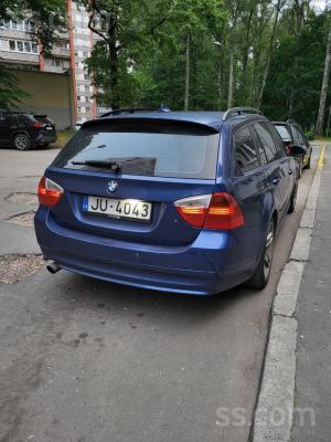 Blue BMW 320 2007 in Riga, with an engine capacity of 2.00 L and mileage of 318 thousand km for 2350 €, photo 7 on AUTOMOTO.COM.LV