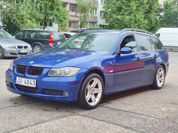 Blue BMW 320 2007 in Riga, with an engine capacity of 2.00 L and mileage of 0 thousand km for 2490 €, photo 2 on AUTOMOTO.COM.LV