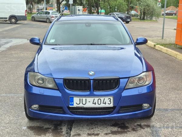 Blue BMW 320 2007 in Riga, with an engine capacity of 2.00 L and mileage of 0 thousand km for 2490 €, photo 5 on AUTOMOTO.COM.LV