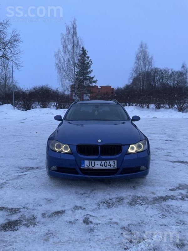 Blue BMW 320 2007 in Jekabpils, with an engine capacity of 2.00 L and mileage of 323 thousand km for 2900 €, photo 1 on AUTOMOTO.COM.LV