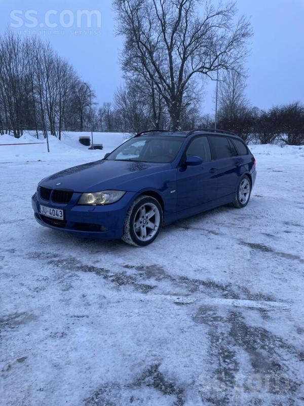 Blue BMW 320 2007 in Jekabpils, with an engine capacity of 2.00 L and mileage of 323 thousand km for 2900 €, photo 2 on AUTOMOTO.COM.LV