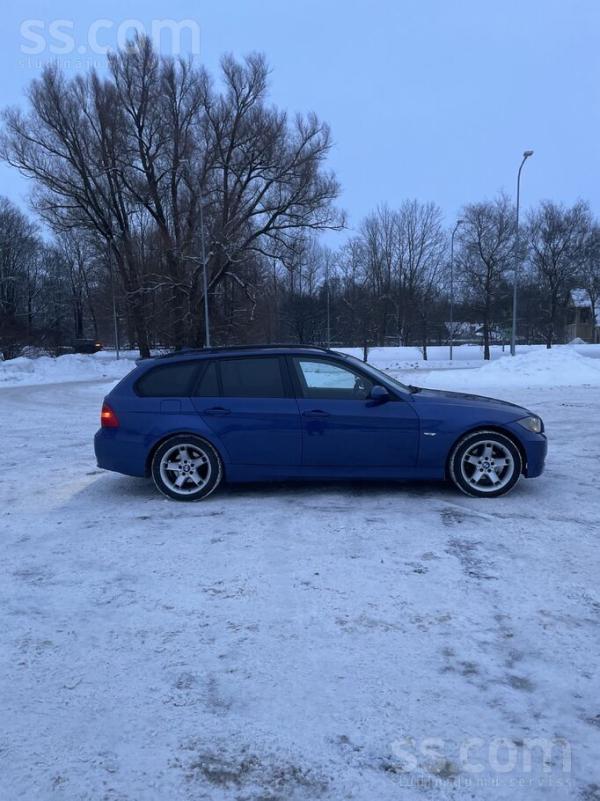 Blue BMW 320 2007 in Jekabpils, with an engine capacity of 2.00 L and mileage of 323 thousand km for 2900 €, photo 3 on AUTOMOTO.COM.LV