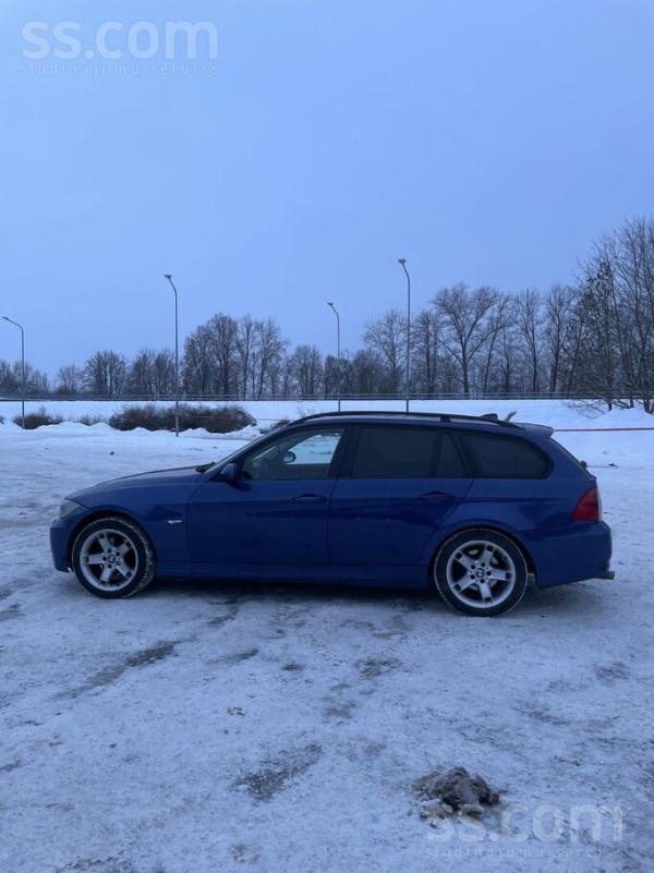 Blue BMW 320 2007 in Jekabpils, with an engine capacity of 2.00 L and mileage of 323 thousand km for 2900 €, photo 4 on AUTOMOTO.COM.LV