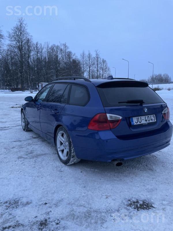 Blue BMW 320 2007 in Jekabpils, with an engine capacity of 2.00 L and mileage of 323 thousand km for 2900 €, photo 6 on AUTOMOTO.COM.LV