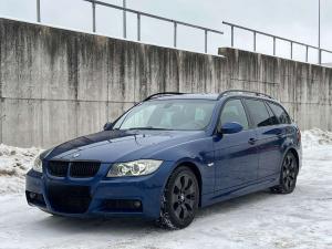 Blue BMW 320 2007 in Vilnius, with an engine capacity of 2.00 L and mileage of 270 thousand km for 3700 €, photo 3 on AUTOMOTO.COM.LV