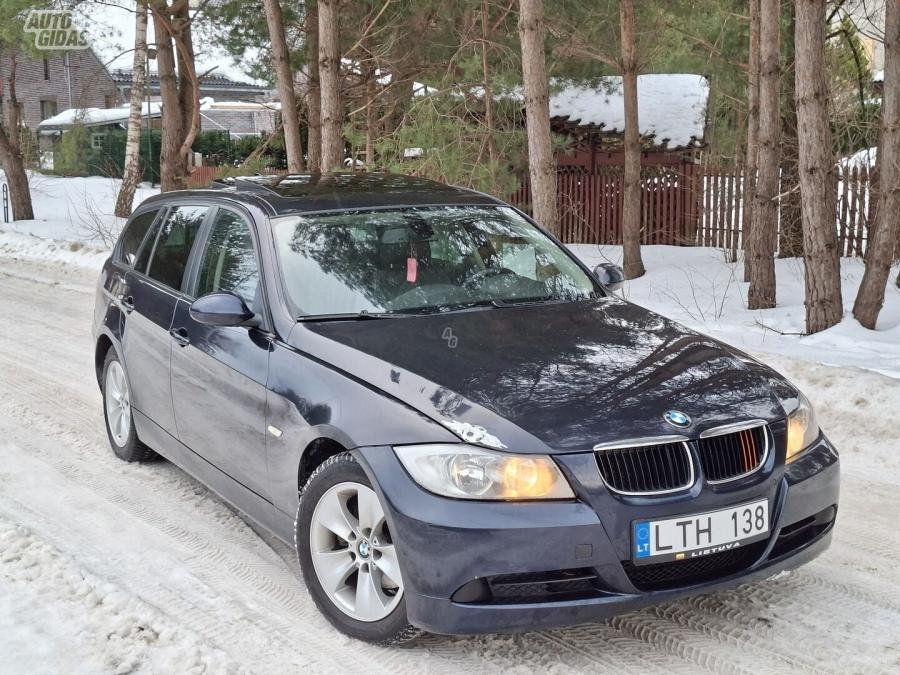 Blue BMW 320 2007 in Silute, with an engine capacity of 2.00 L and mileage of 321 thousand km for 2650 €, photo 2 on AUTOMOTO.COM.LV