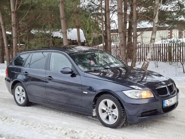 Blue BMW 320 2007 in Silute, with an engine capacity of 2.00 L and mileage of 321 thousand km for 2650 €, photo 5 on AUTOMOTO.COM.LV