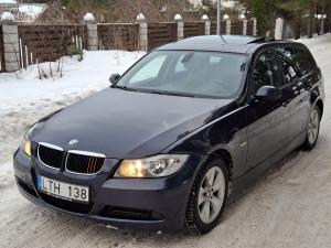 Blue BMW 320 2007 in Silute, with an engine capacity of 2.00 L and mileage of 321 thousand km for 2650 €, photo 7 on AUTOMOTO.COM.LV