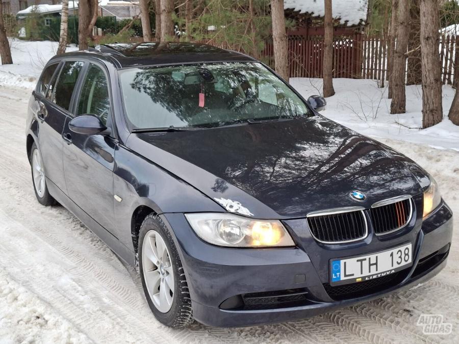 Blue BMW 320 2007 in Silute, with an engine capacity of 2.00 L and mileage of 321 thousand km for 2650 €, photo 9 on AUTOMOTO.COM.LV