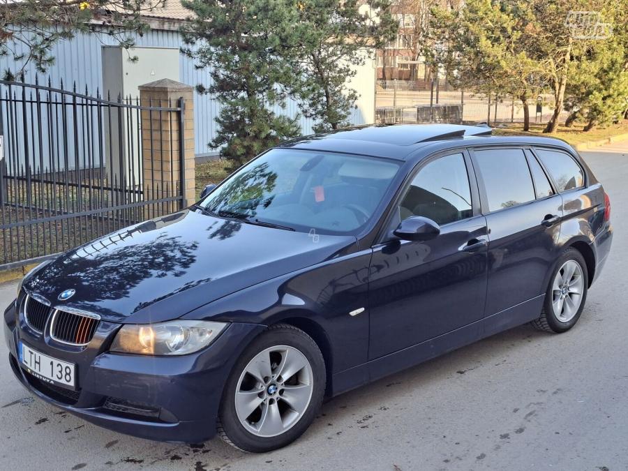 Blue BMW 320 2007 in Silute, with an engine capacity of 2.00 L and mileage of 321 thousand km for 2650 €, photo 1 on AUTOMOTO.COM.LV