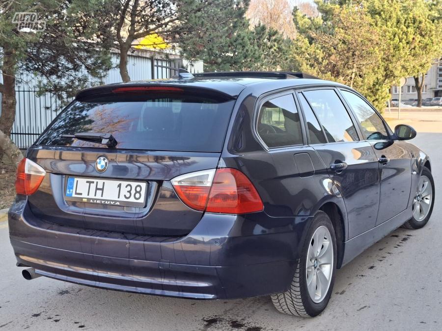 Blue BMW 320 2007 in Silute, with an engine capacity of 2.00 L and mileage of 321 thousand km for 2650 €, photo 4 on AUTOMOTO.COM.LV