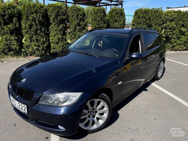 Blue BMW 320 2007 in Alytus, with an engine capacity of 2.00 L and mileage of 317 thousand km for 3200 €, photo 2 on AUTOMOTO.COM.LV